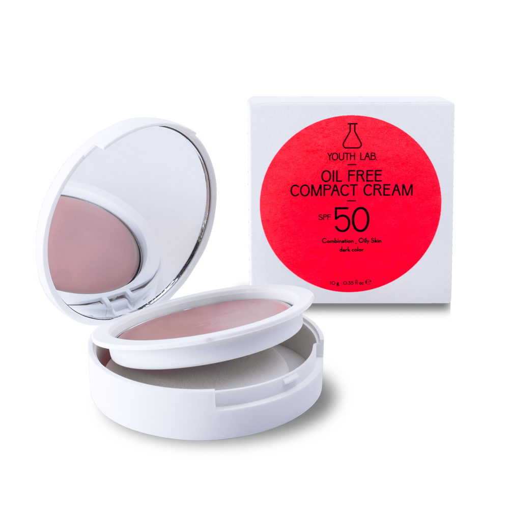 Oil Free Compact Cream SPF50 Dark | YOUTH LAB.